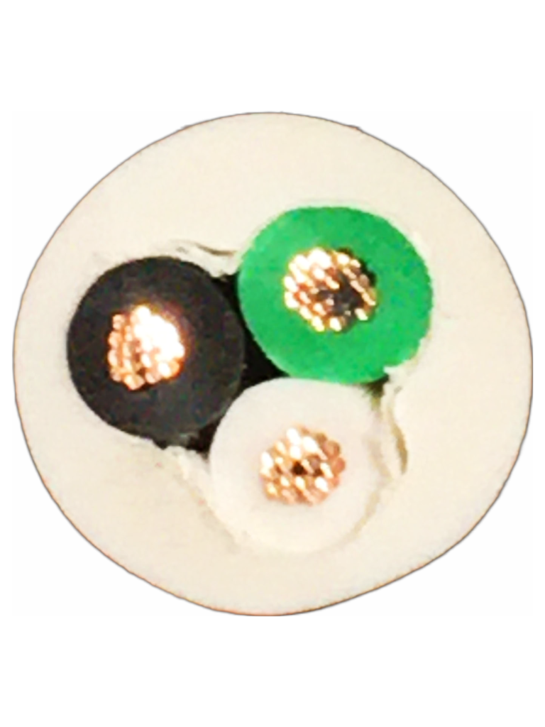 SJTOW 18/3 60C 300V - White cable | National Electric USA